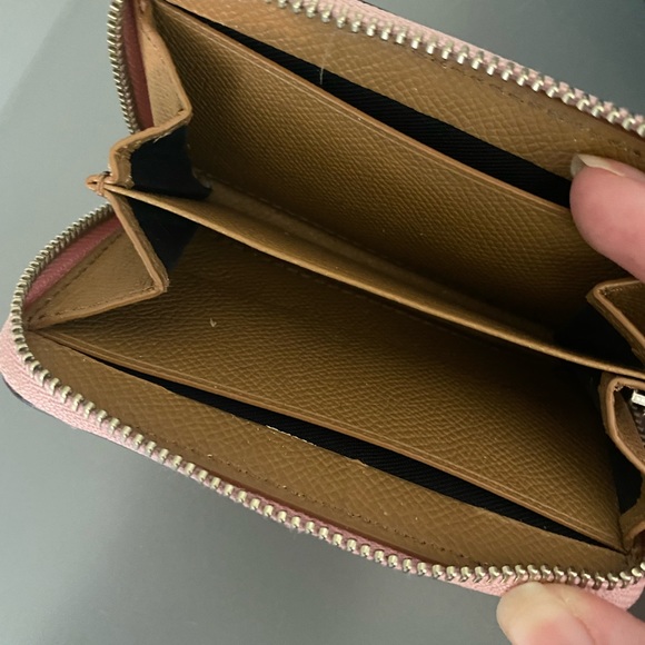 Coach | Bags | Coach Checkered Heart Wallet | Poshmark